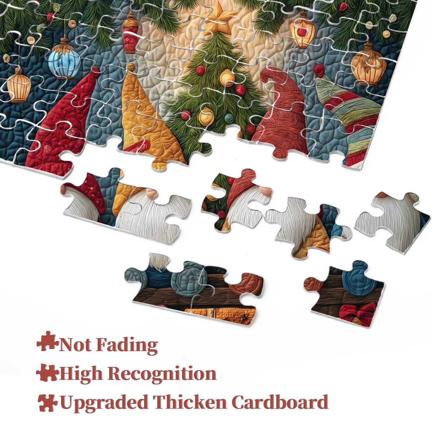Guardians of Christmas Joy Wooden Jigsaw Puzzle 1000 Pieces – Puzzloom