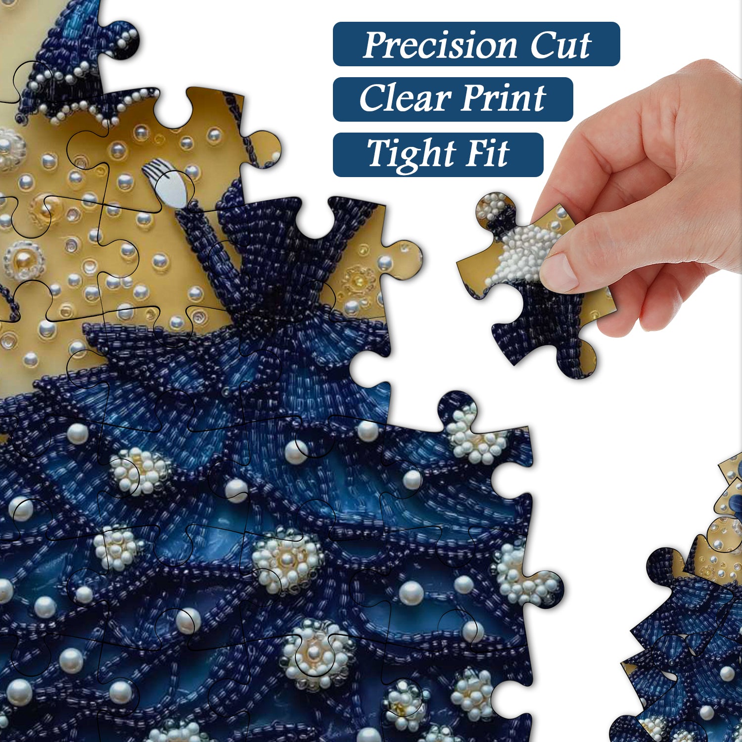 Beaded Lady Wooden Jigsaw Puzzles 1000 Pieces – Puzzloom