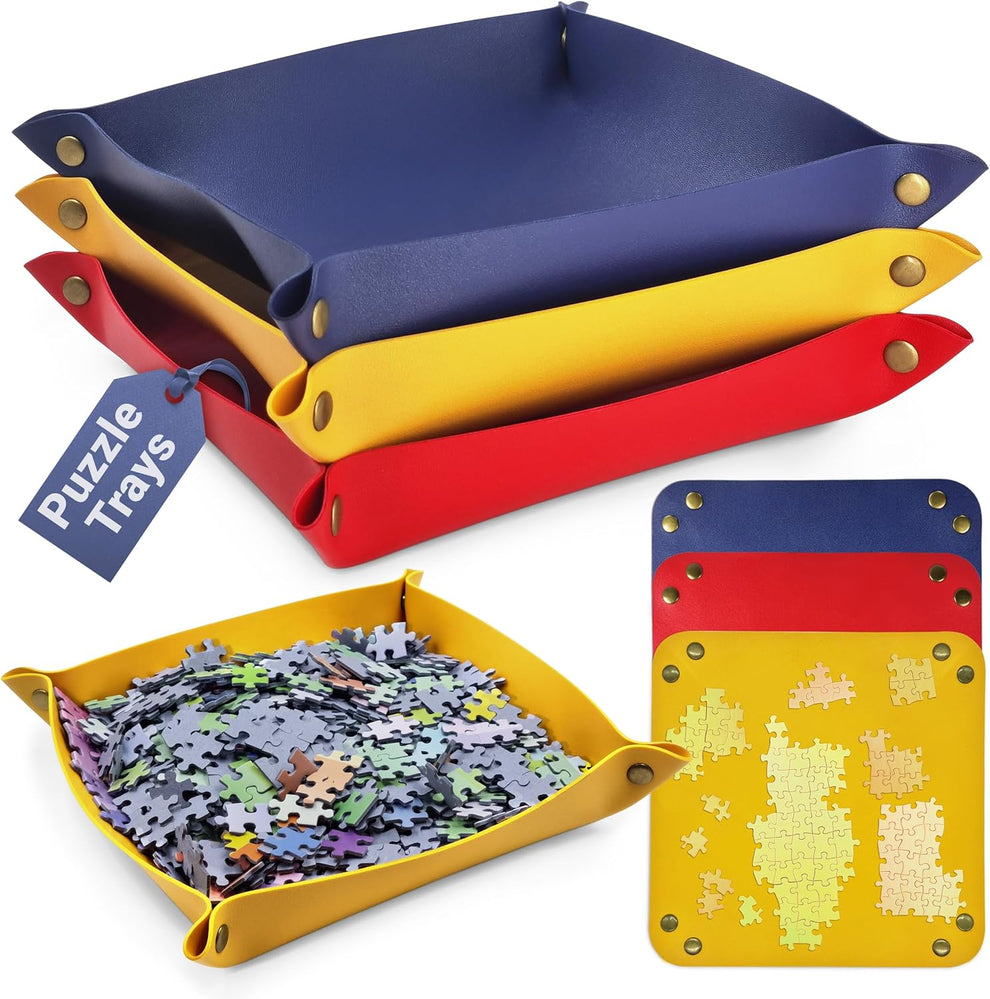 Stackable Jigsaw Puzzle Sorting Trays Puzzloom