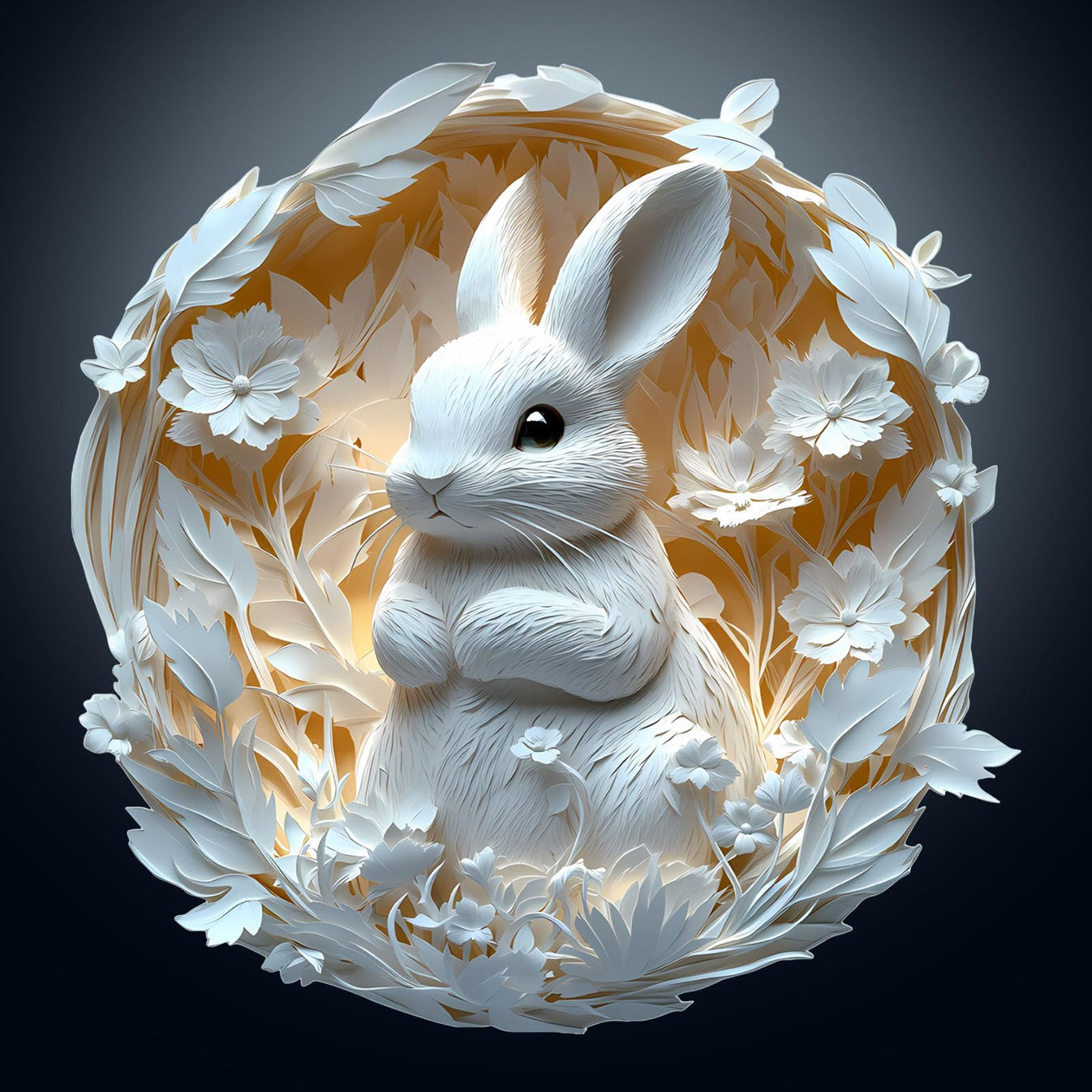 🐇3D Bunny Wooden Jigsaw Puzzle – Puzzloom