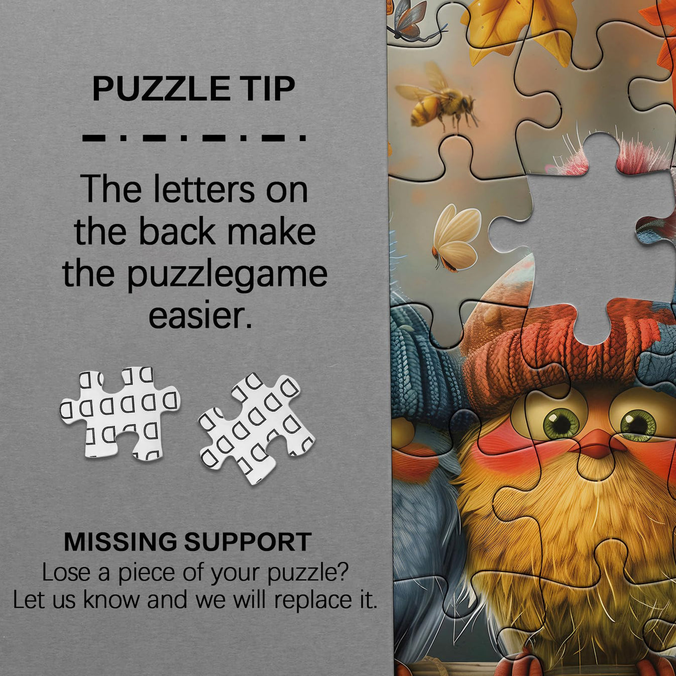 Funny Bird Wooden Puzzles 1000 Pcs – Puzzloom
